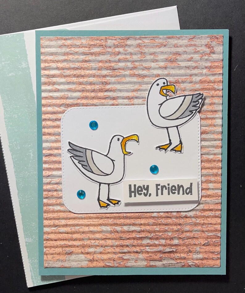 Friendly Seagulls 2 - Set of 4 Pictured - Etsy