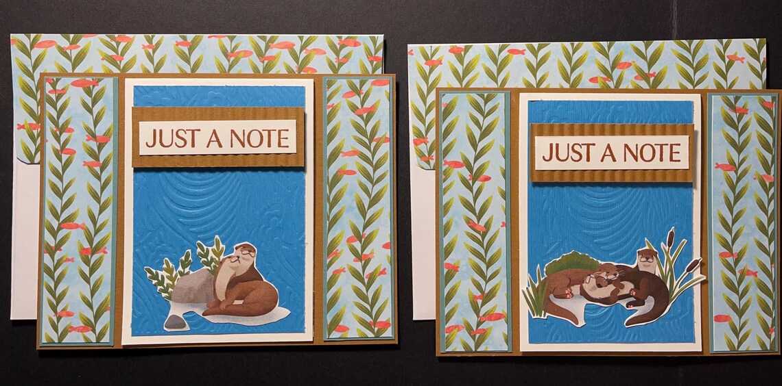 Otters Just a Note - Set of 4 Pictured - Etsy