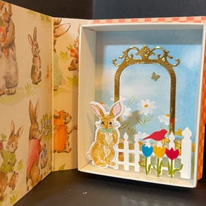 Storybook Decorated Gift Card Box #2 - Set of 2 Pictured - Etsy