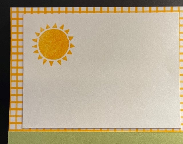 Stampin' up Sunshine and Smiles Pop up Play Set Card - Etsy