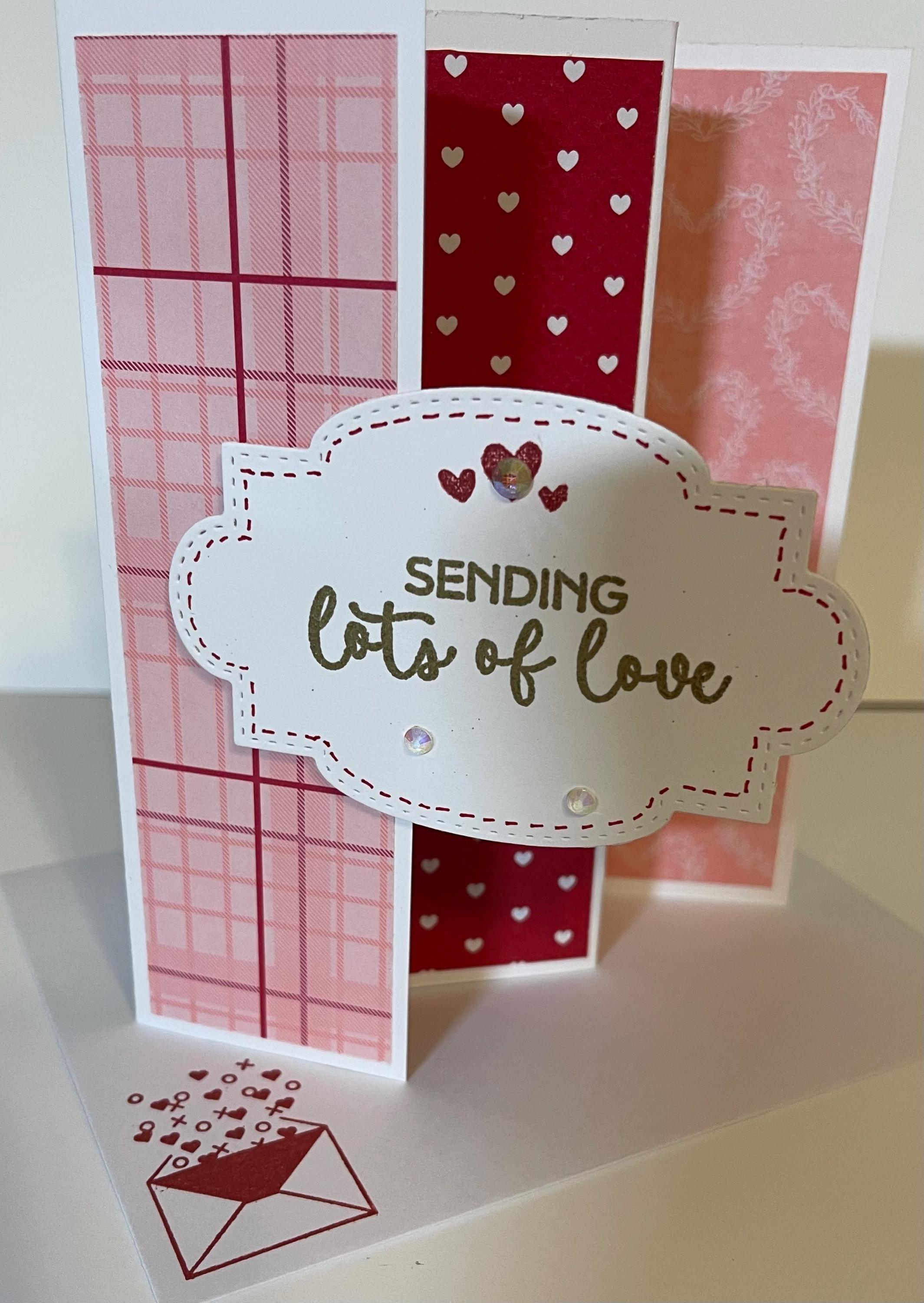 Fun Fold Valentines Cards Set of 4 - Etsy