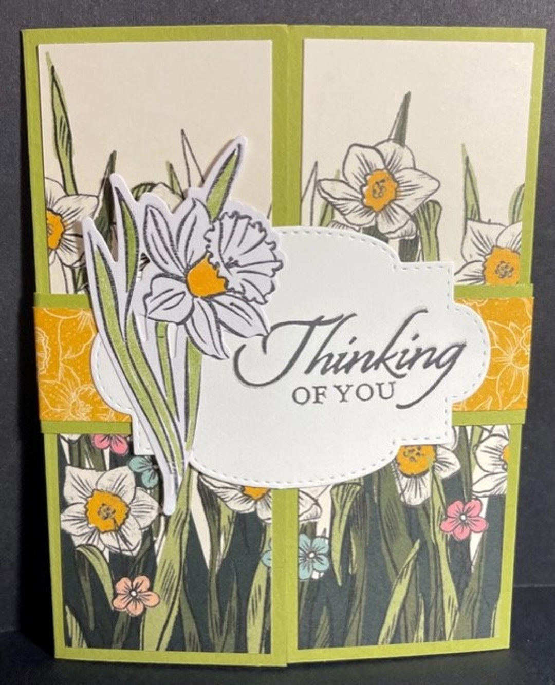 Set of 4 "daffodil" Cards Collection 1 Pictured - Etsy