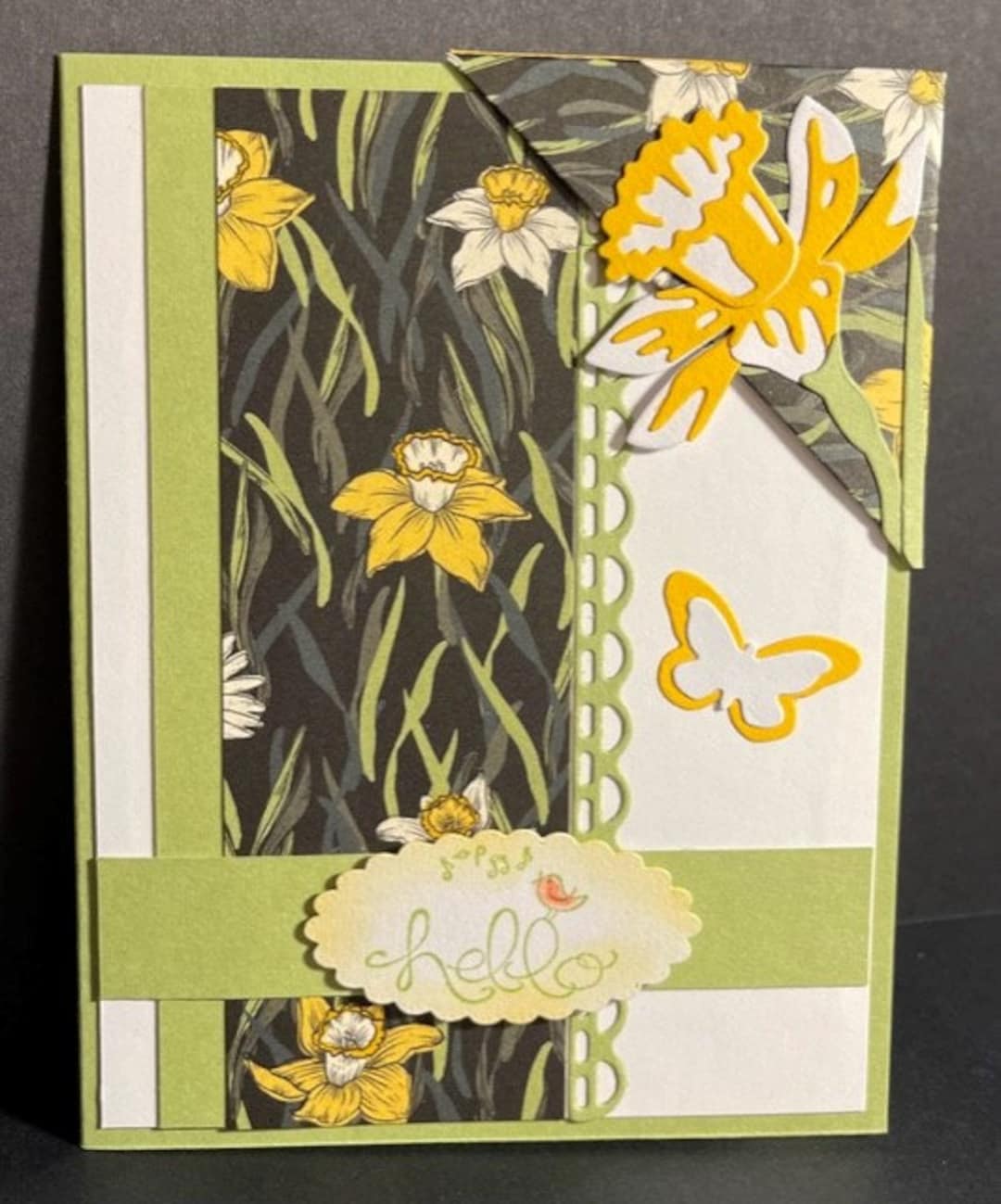 Set of 4 "daffodil" Cards Collection 2 - Etsy
