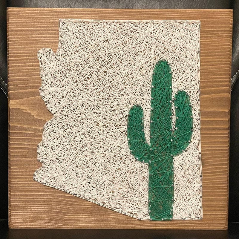 Cactus String Art - Etsy