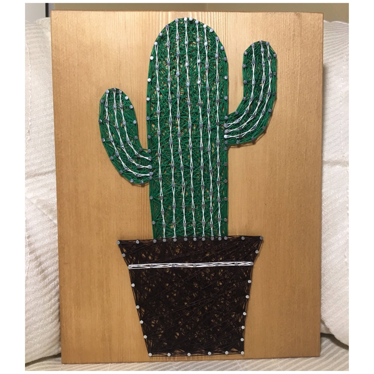 Made to Order Cactus String Art Succulent Plants and | Etsy