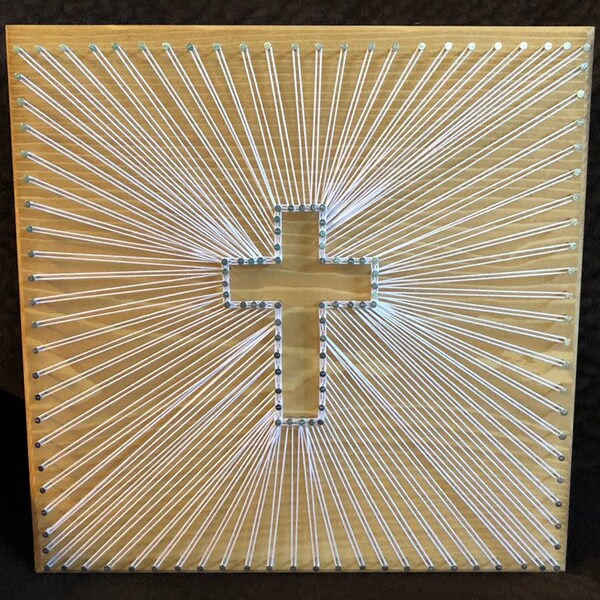 String Art Cross - Etsy