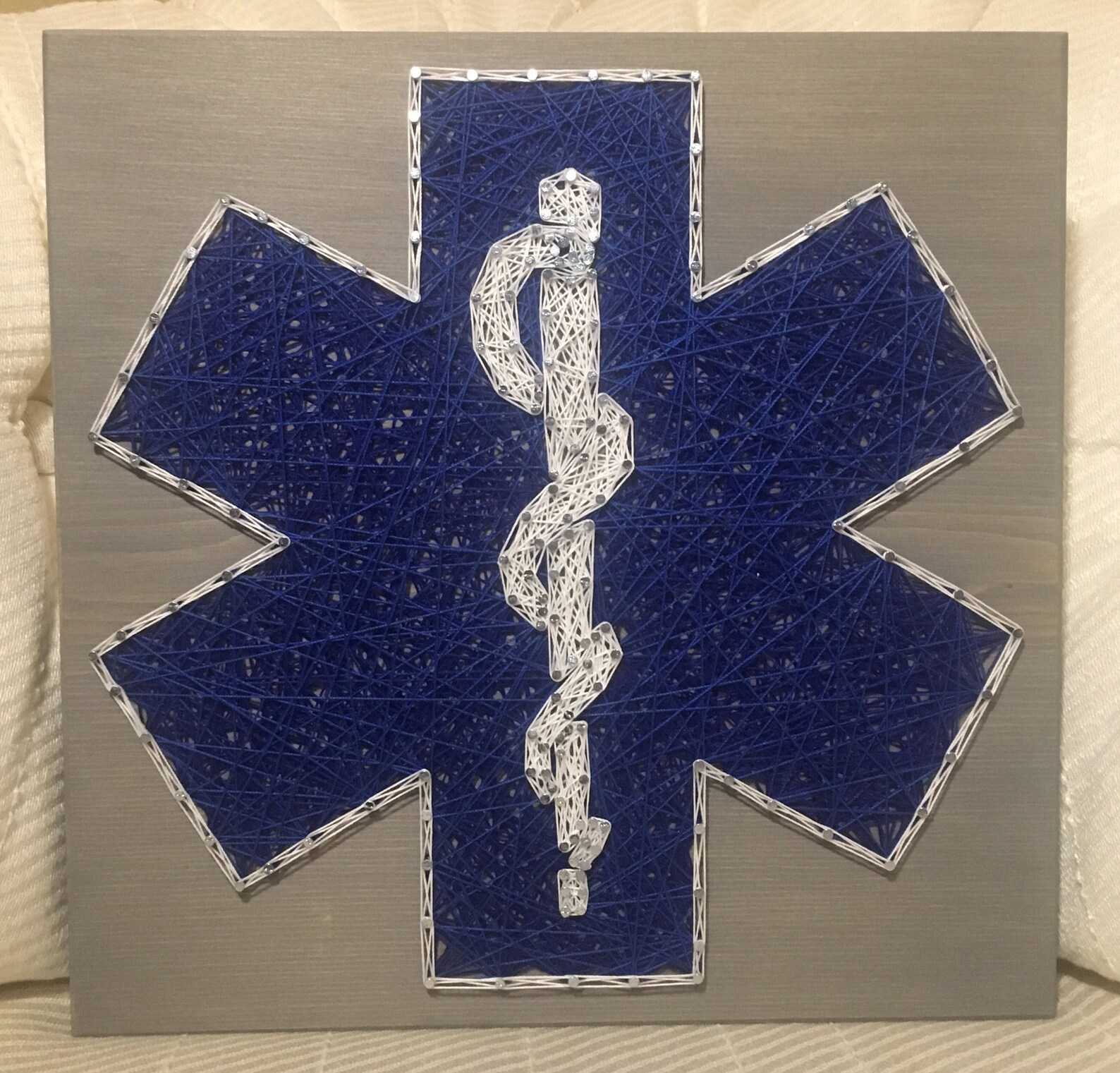Made to Order Paramedic EMS String Art Officer Gift Fire | Etsy