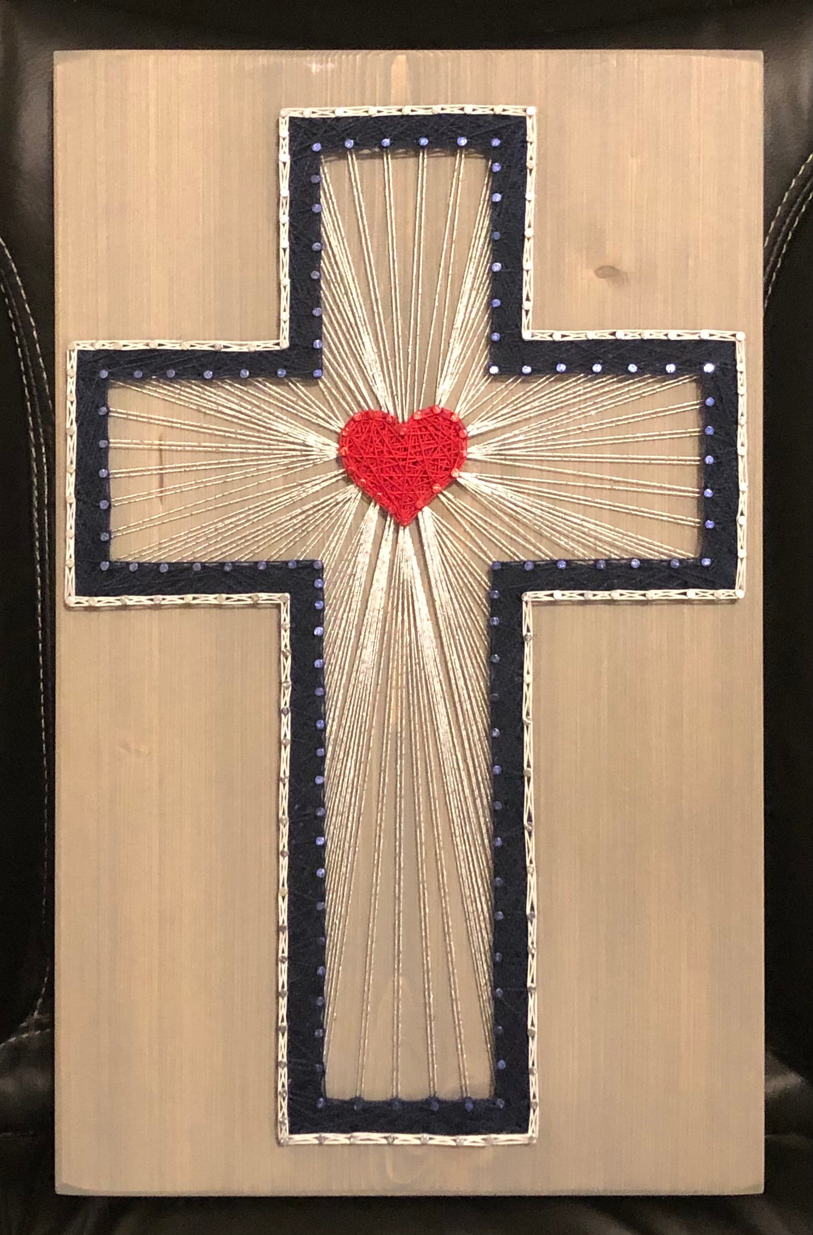 Cross String Art, Religious, Christian Decor, Home Decor, Catholic ...