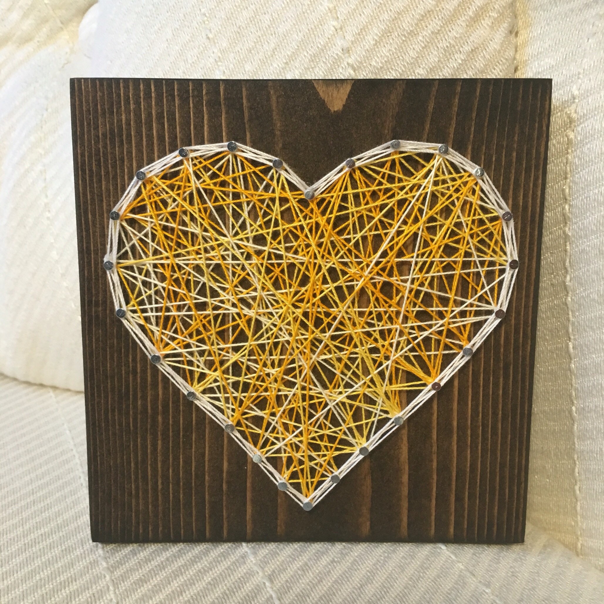 MADE TO ORDER Heart String Art Love and Romance Gallery | Etsy