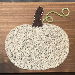 Fall Pumpkin String Art, Autumn Wall Decor, Holiday Decorations, Jack-o ...