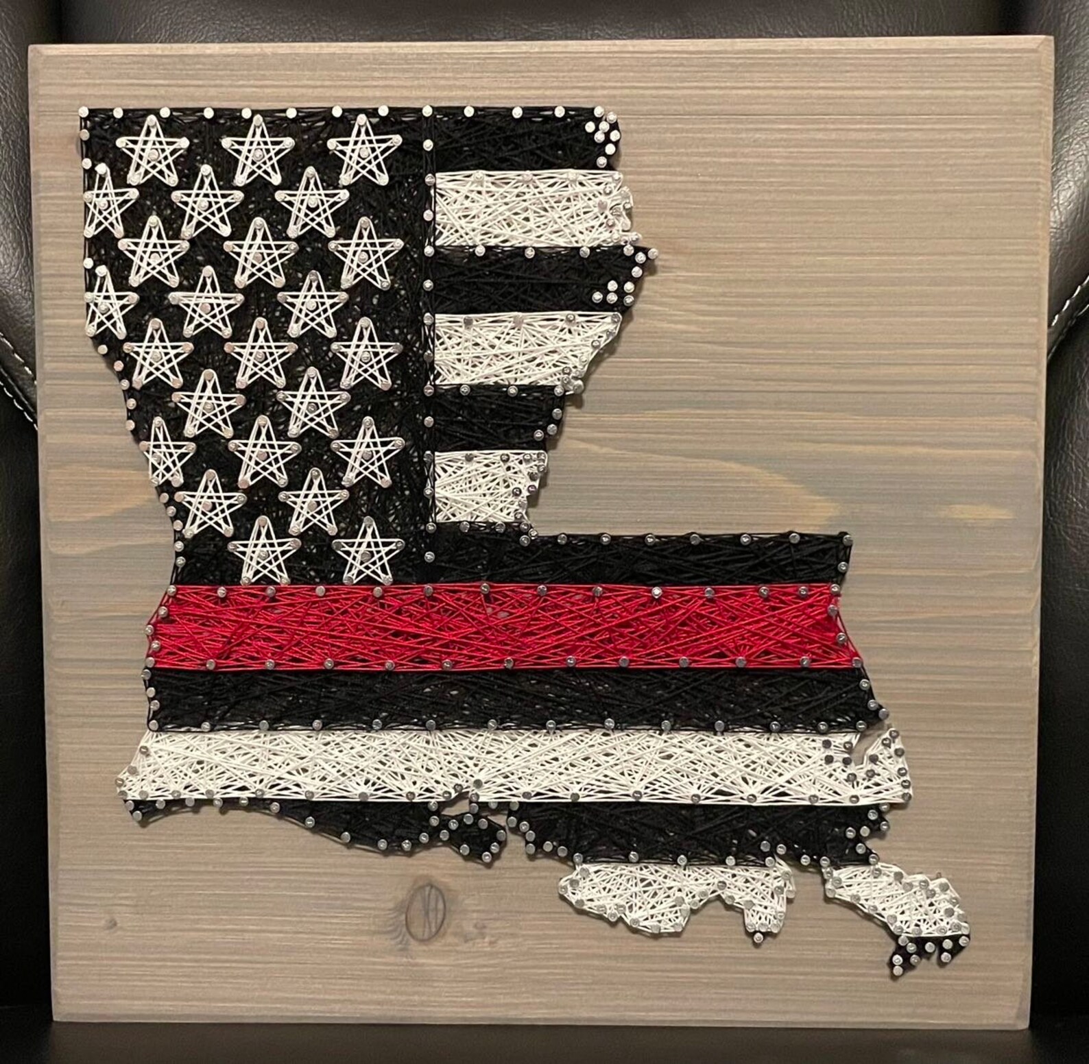 State Country Flag String Art, Firefighter, US State, Gift for Him ...