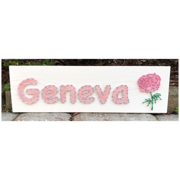 Name String Art - Etsy