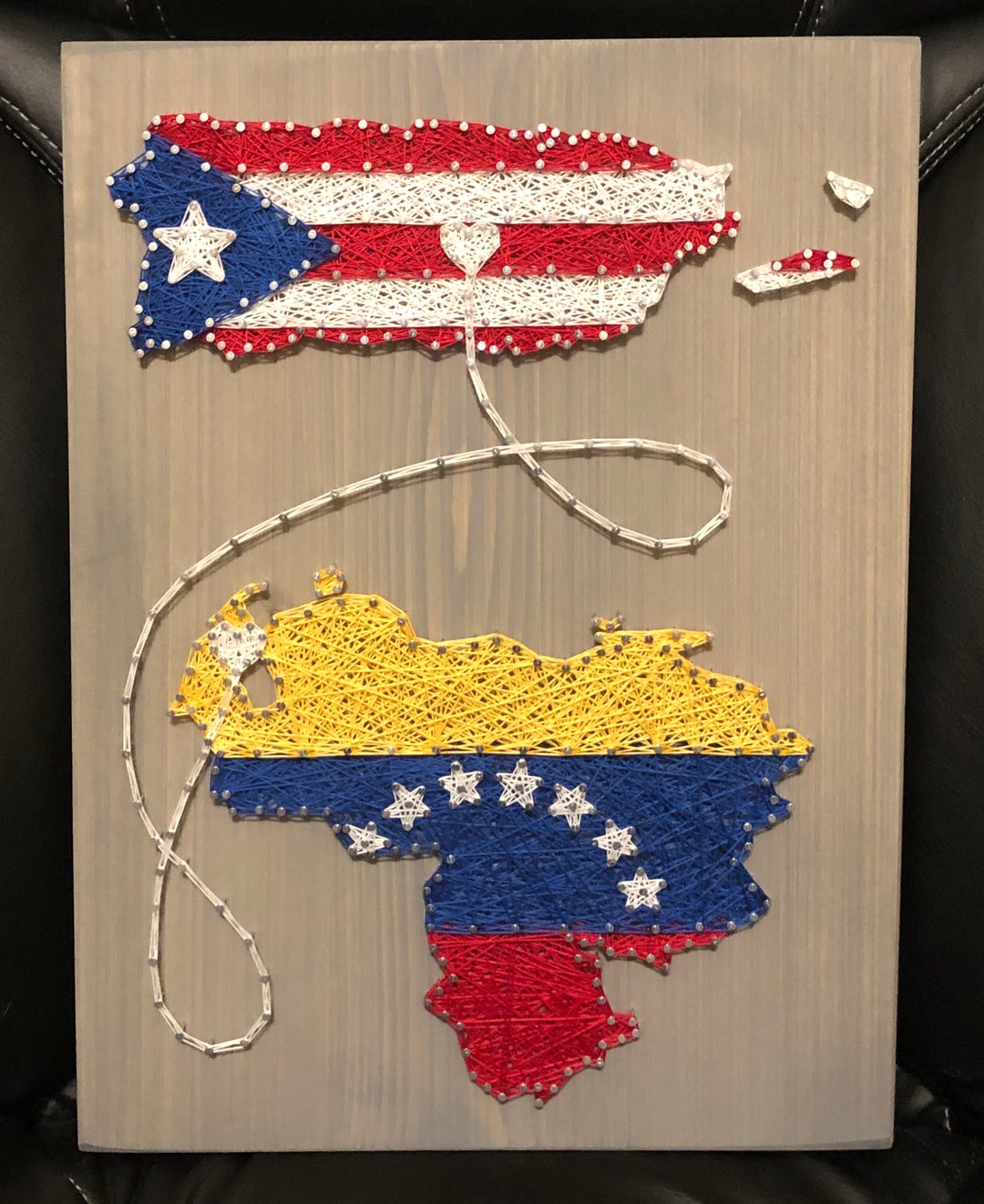 State Country Flag String Art, Firefighter, US State, Gift for Him ...