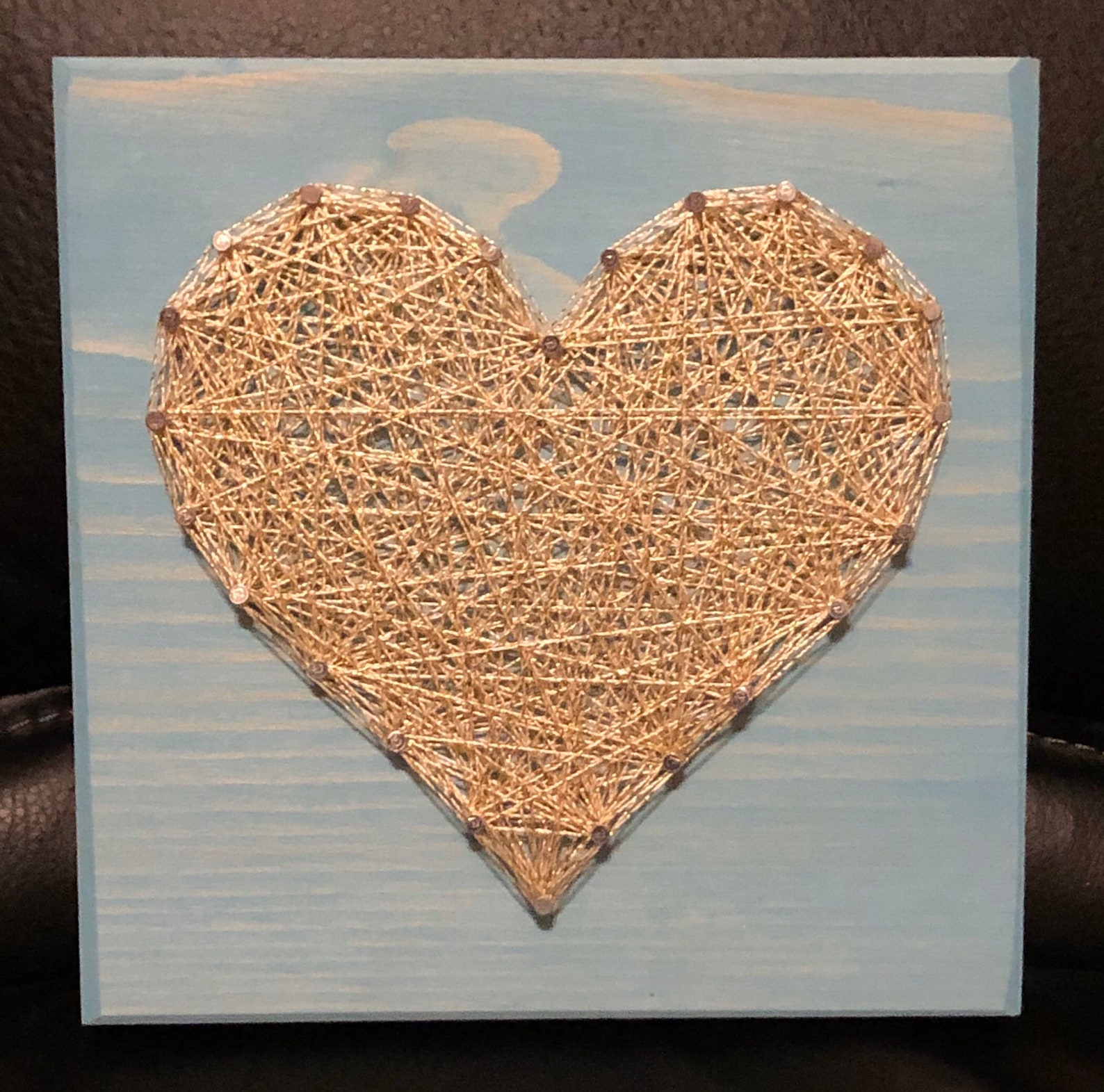 MADE TO ORDER Heart String Art Love and Romance Gallery | Etsy