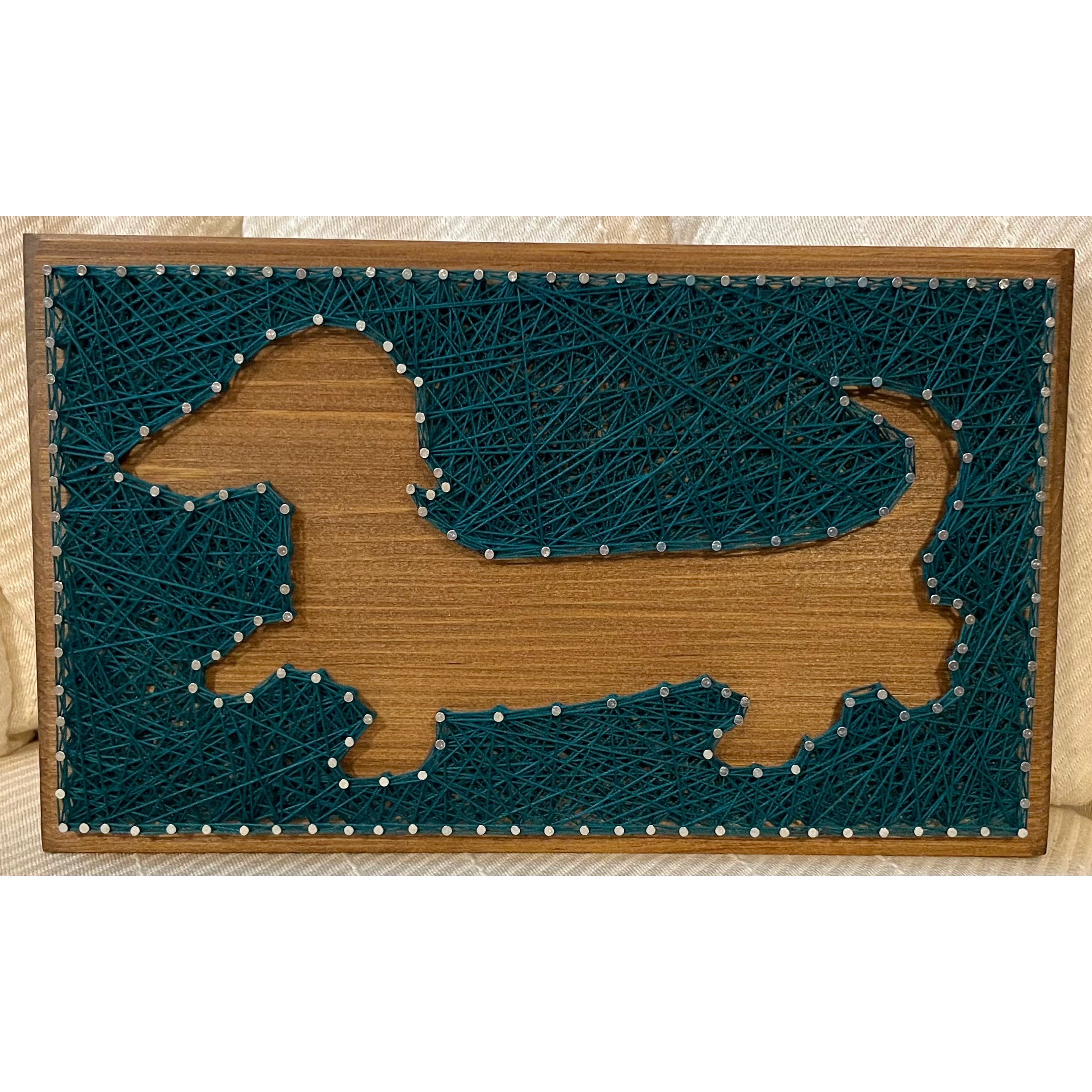 Dachshund Dog Negative Space String Art, Doxie Puppy, Animal, Pet ...