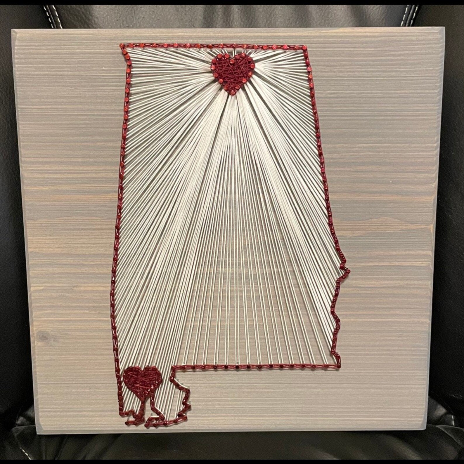 Alabama String Art State Sign, Wood Sign, Wedding Gift, Home, State ...