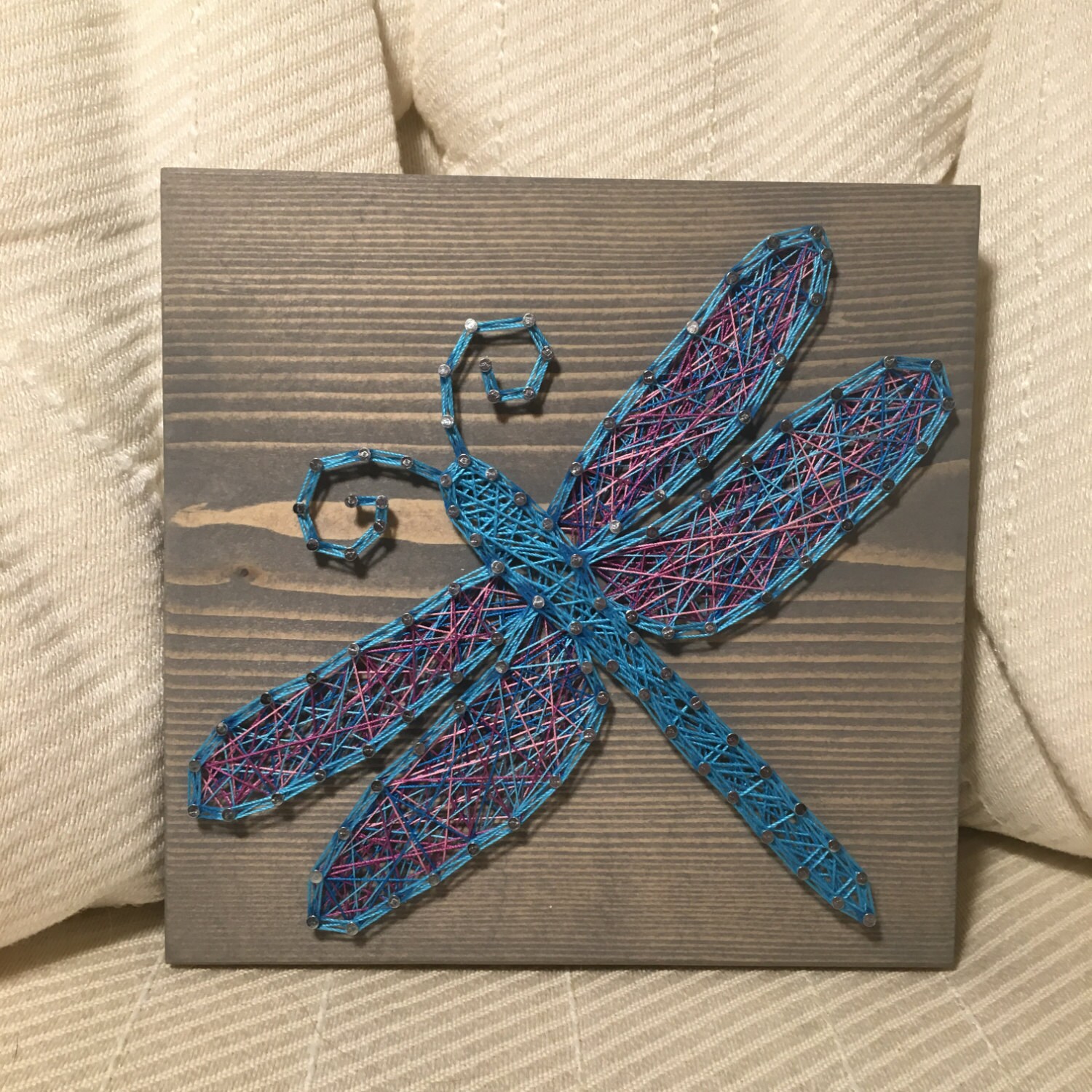 Made to Order Dragonfly String Art Bug Insect Nursery Wall | Etsy