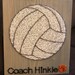 Volleyball Sports String Art, Coach Gift, Volleyball Player, Kids Room ...