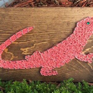 Made to Order Bearded Dragon String Art, Lizard Art, Reptile, Amphibian ...