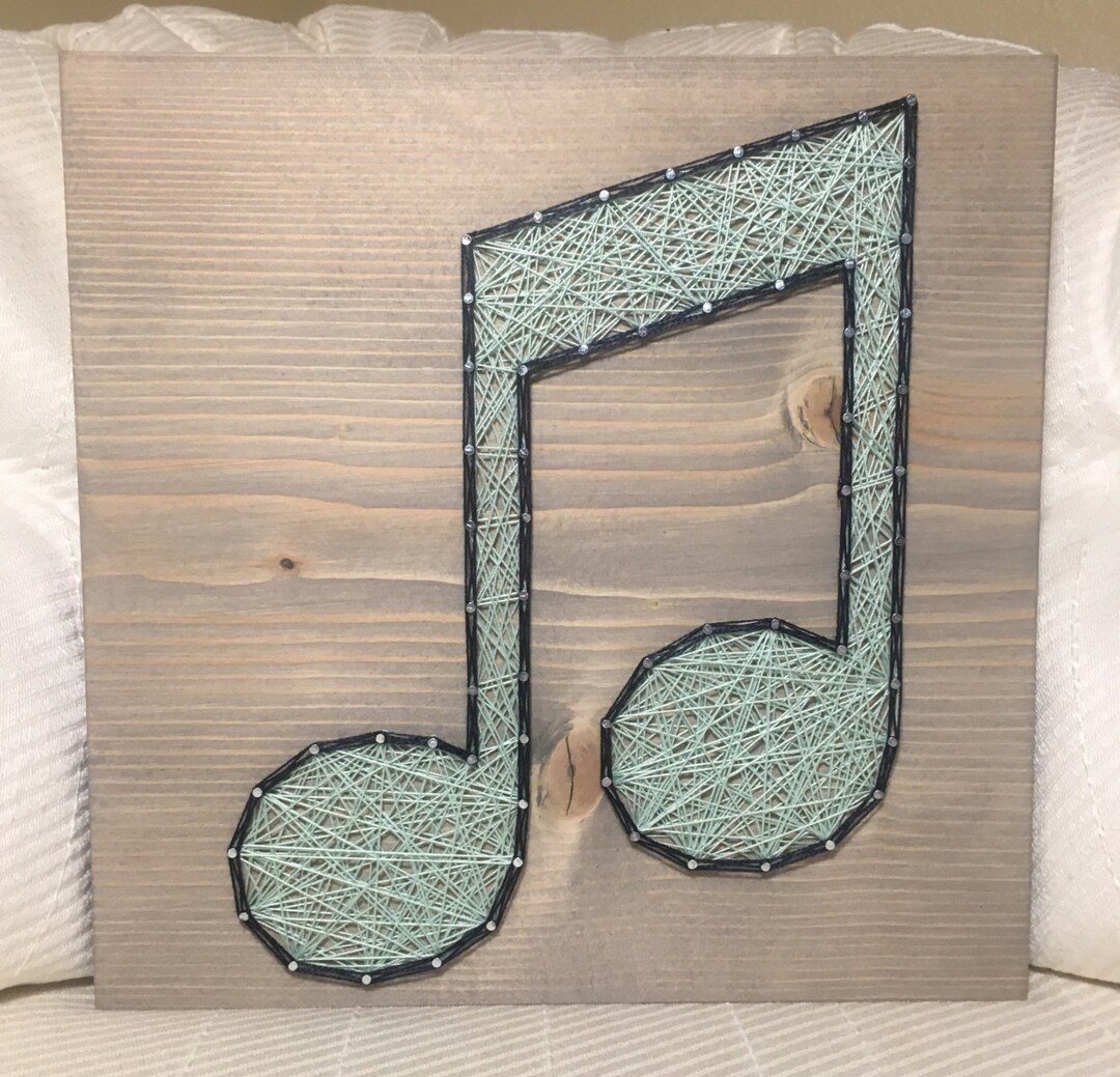 Made to Order Music Note String Art Musical Decor Gallery - Etsy