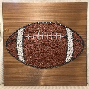 Football String Art Sign, Sports Art, Wall Decor, Boy Gift, Kids Room ...