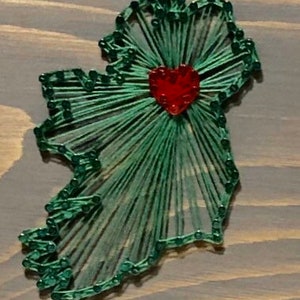 MADE TO ORDER Ireland String Art Sign Wood Sign Wedding | Etsy