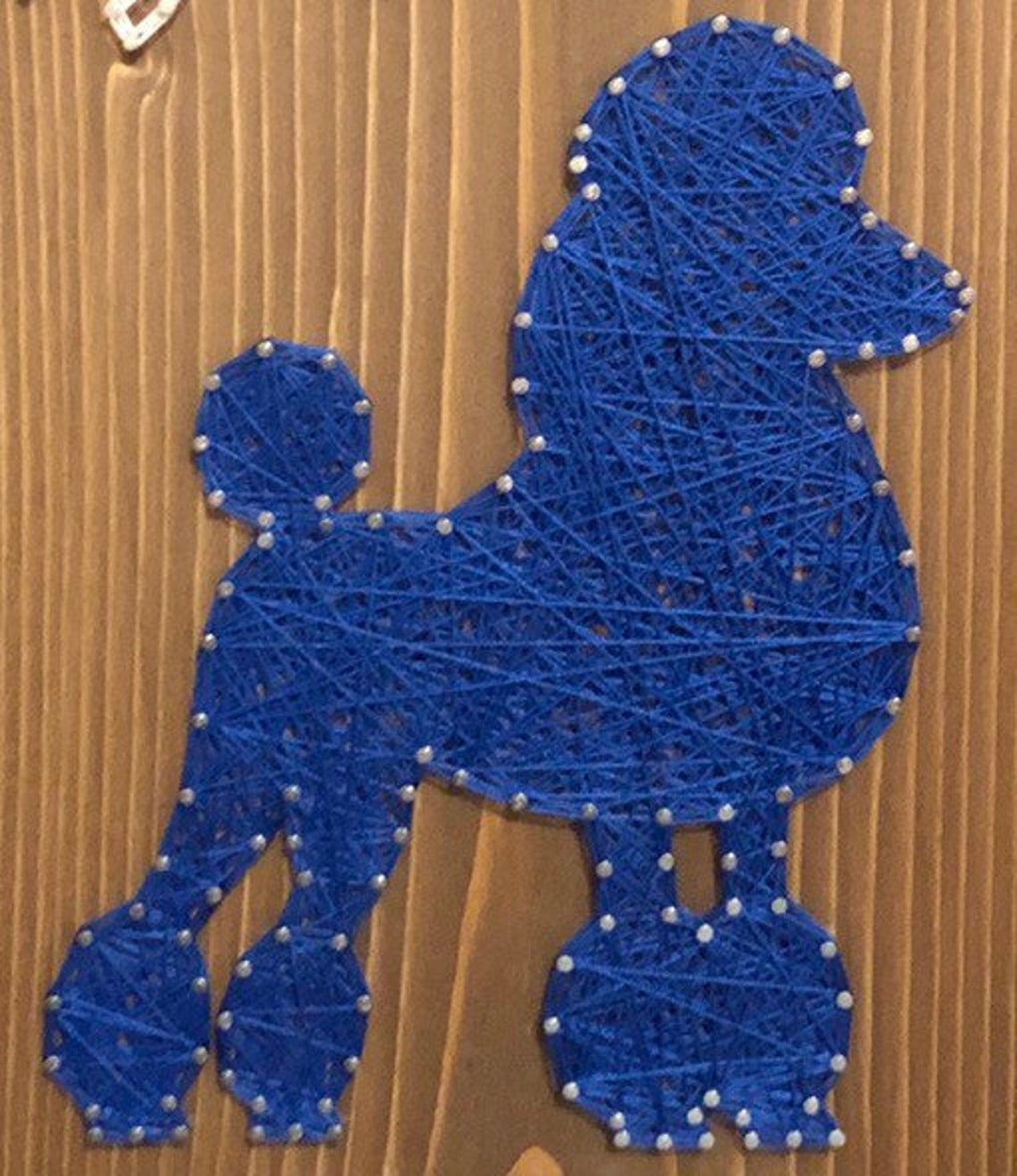 French Poodle String Art, France Decor, Eiffel Tower, Parisian Wall ...