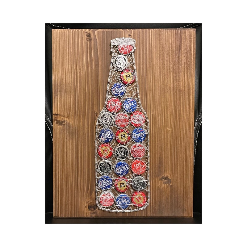 Beer Bottle Cap Art - Etsy