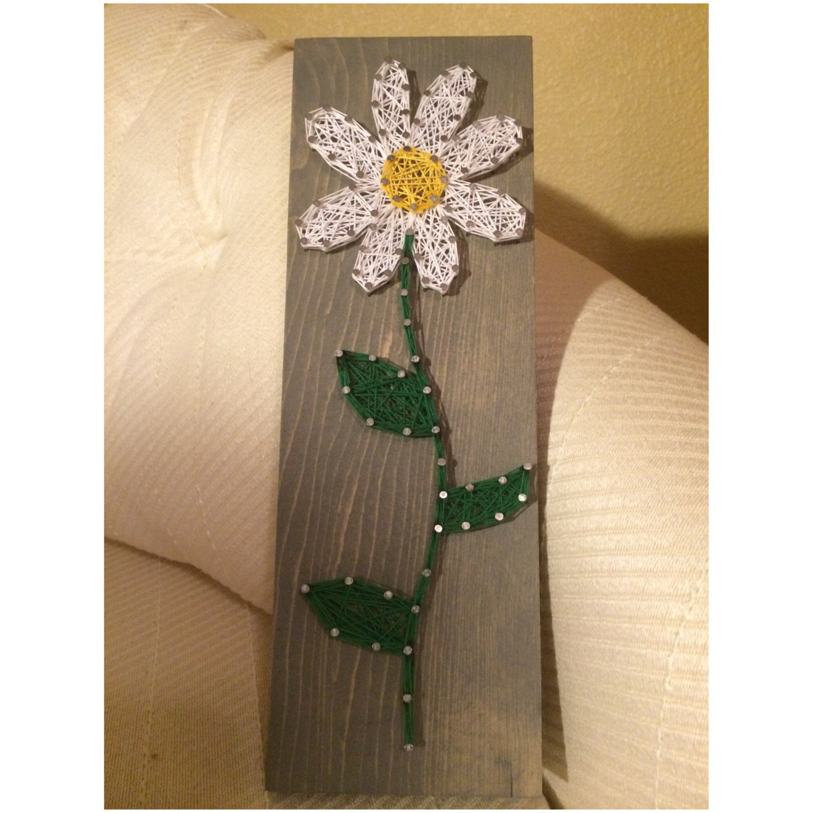 MADE TO ORDER Daisy Flower String Art Plants and Flowers | Etsy