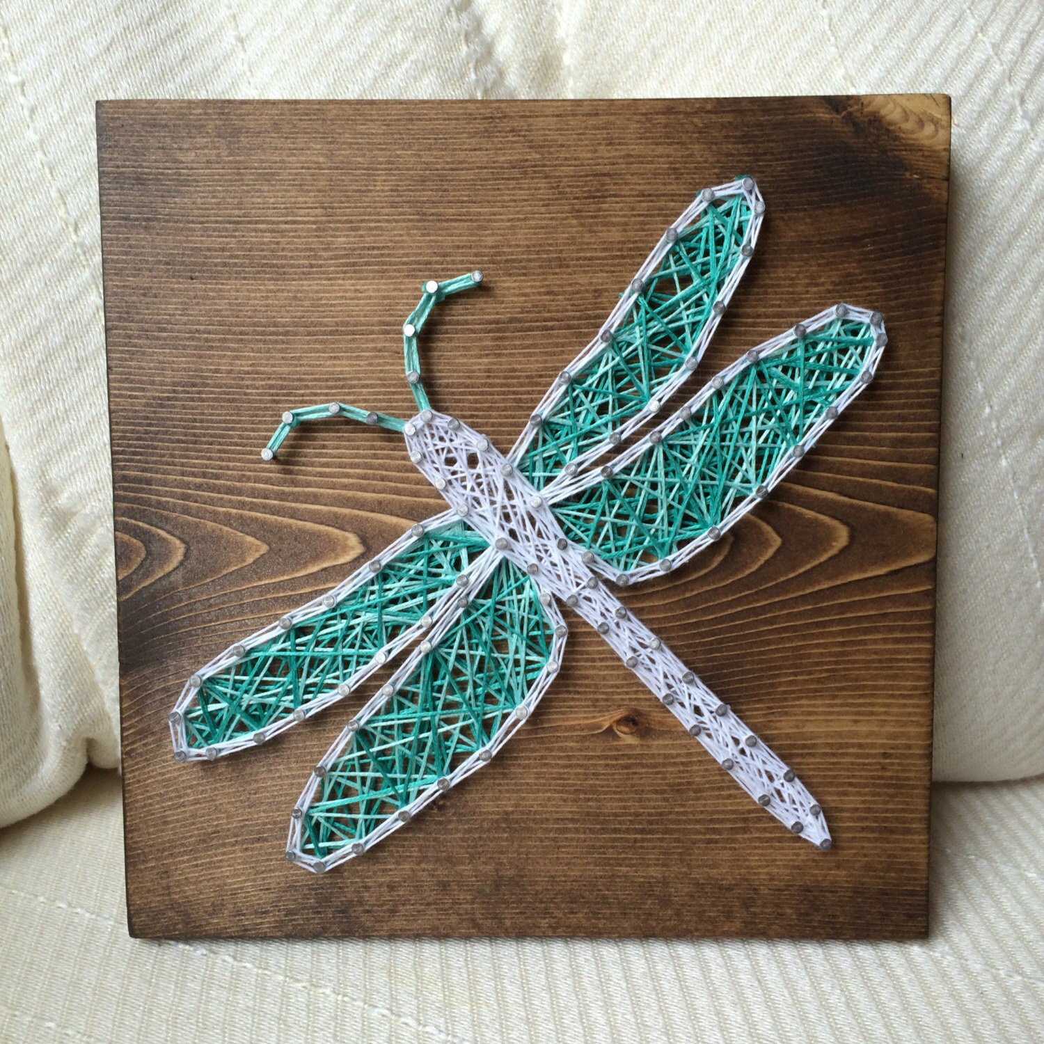 Made to Order Dragonfly String Art Bug Insect Nursery Wall | Etsy