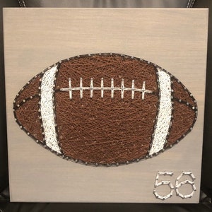 Football String Art Sign, Sports Art, Wall Decor, Boy Gift, Kids Room ...