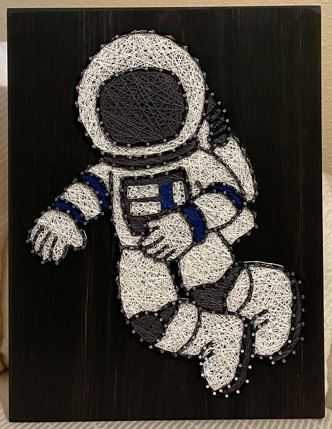 MADE TO ORDER Astronaut String Art, Outer Space Bedroom Decor ...
