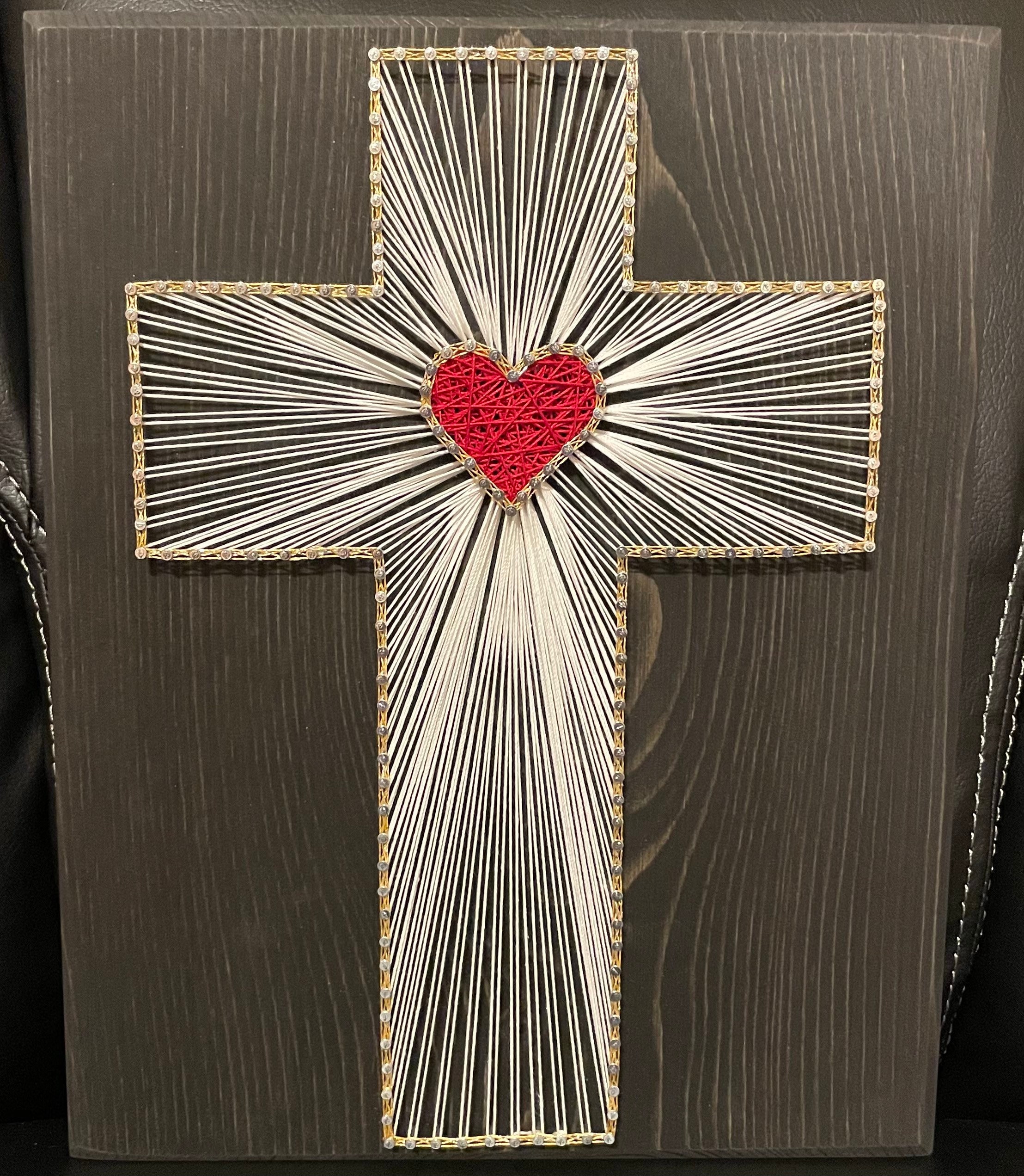 Made to Order SMALL Cross String Art Religious Christian | Etsy