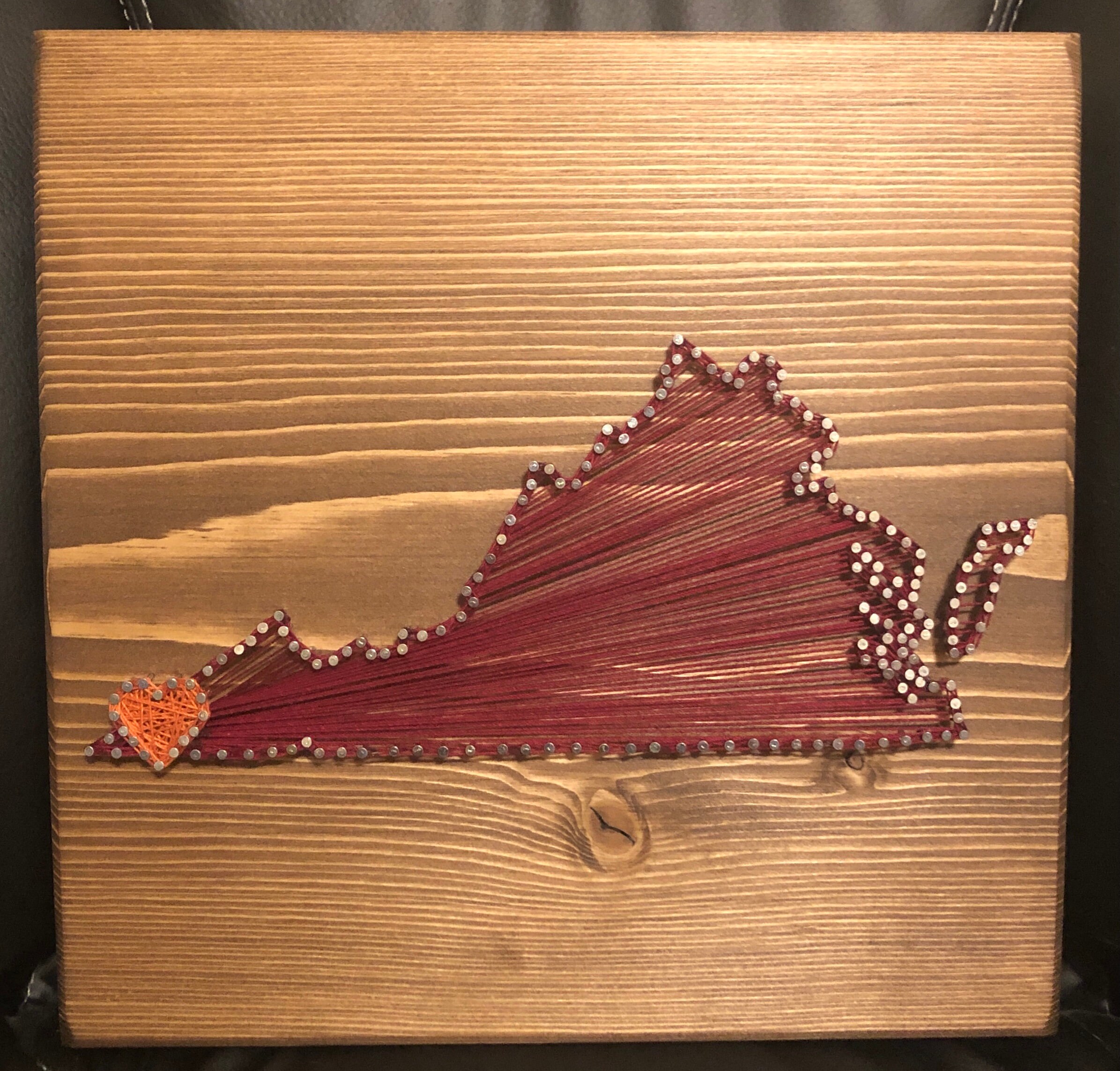 Made to Order ANY STATE String Art Sign Wood Sign Wedding | Etsy