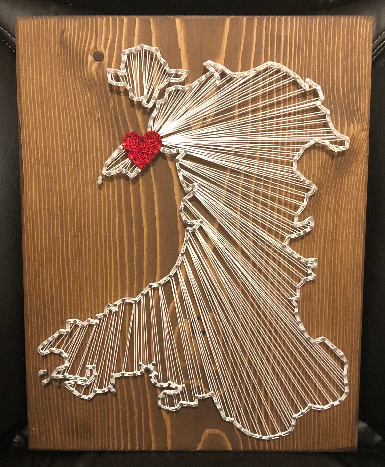 MADE TO ORDER Wales String Art Sign Wood Sign Wedding Gift | Etsy