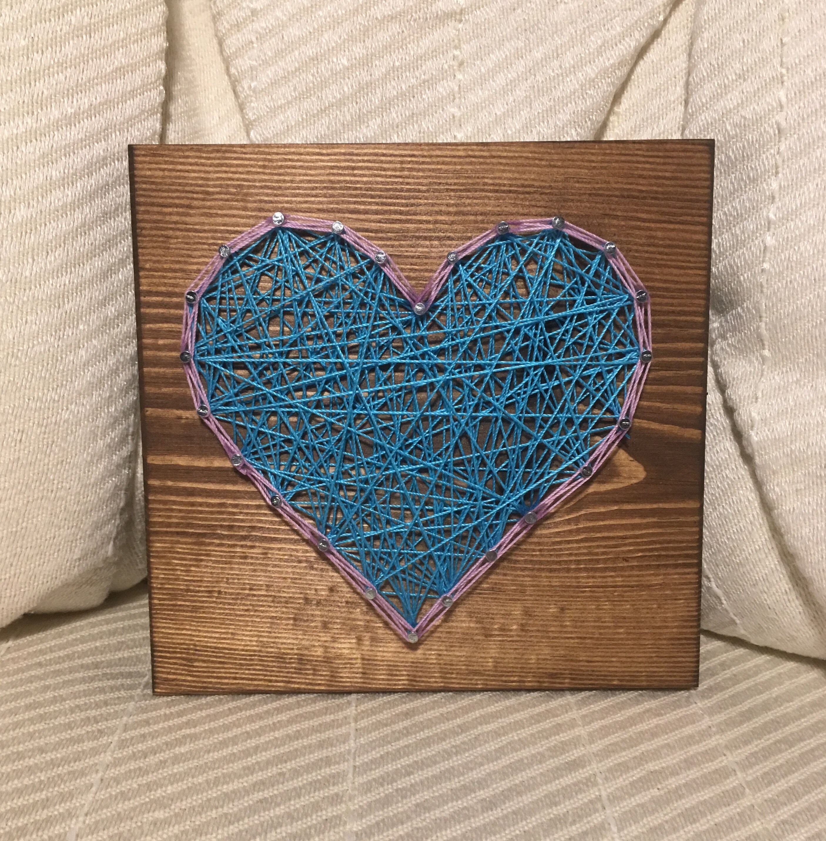 MADE TO ORDER Heart String Art Love and Romance Gallery | Etsy