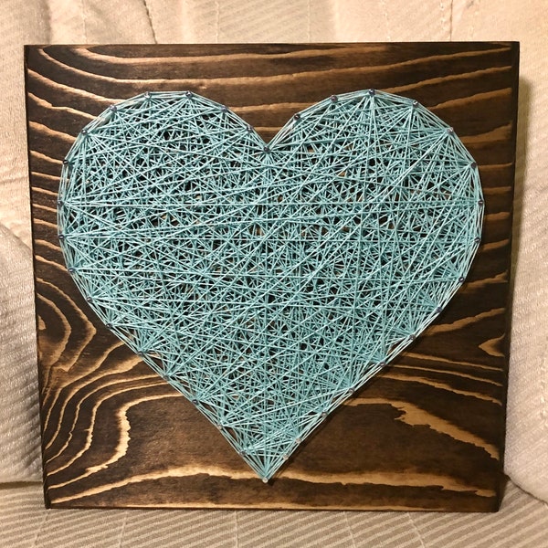 Heart String Art - Etsy