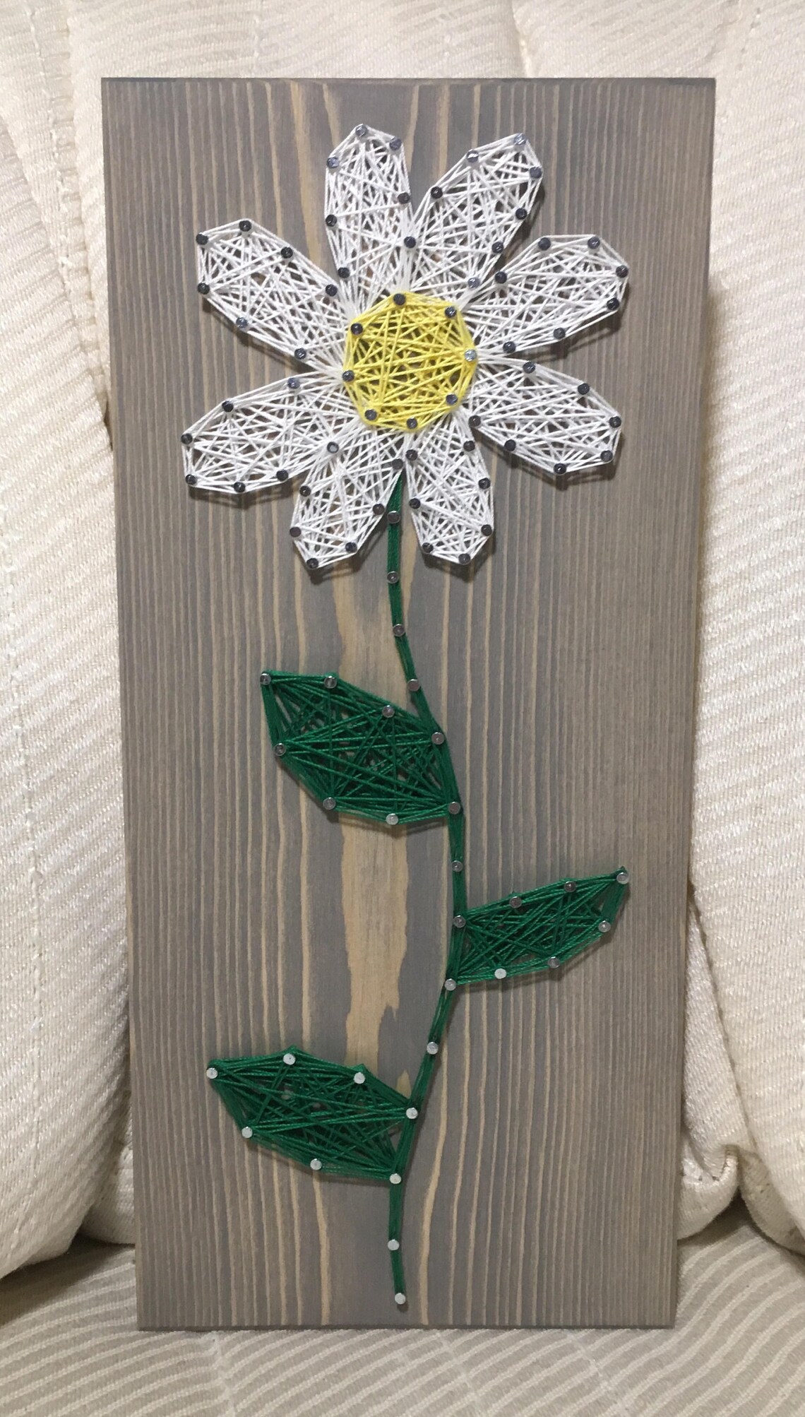 MADE TO ORDER Daisy Flower String Art Plants and Flowers - Etsy
