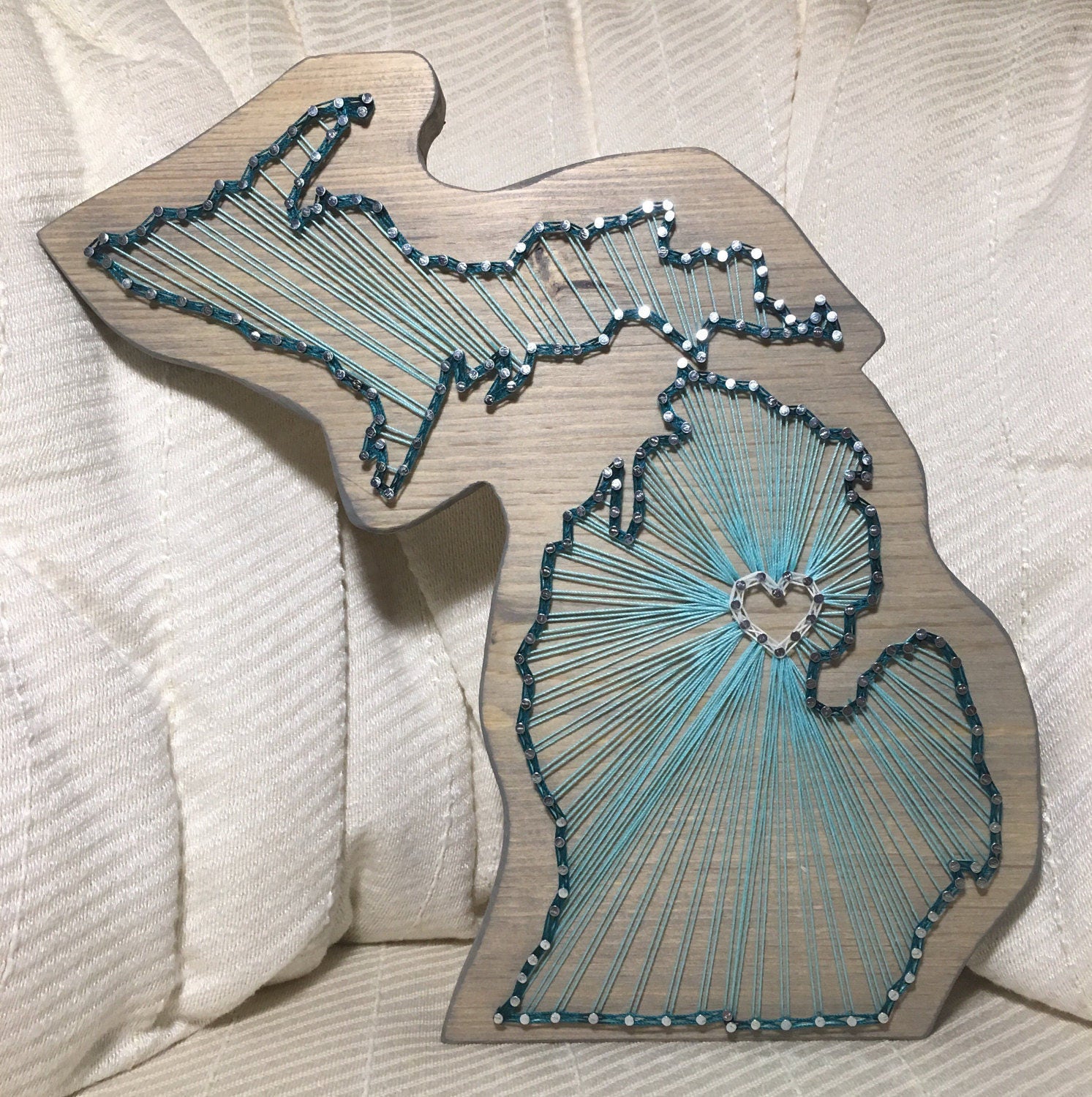 Cut Out State or Country String Art, State Outline, State Shape, USA ...