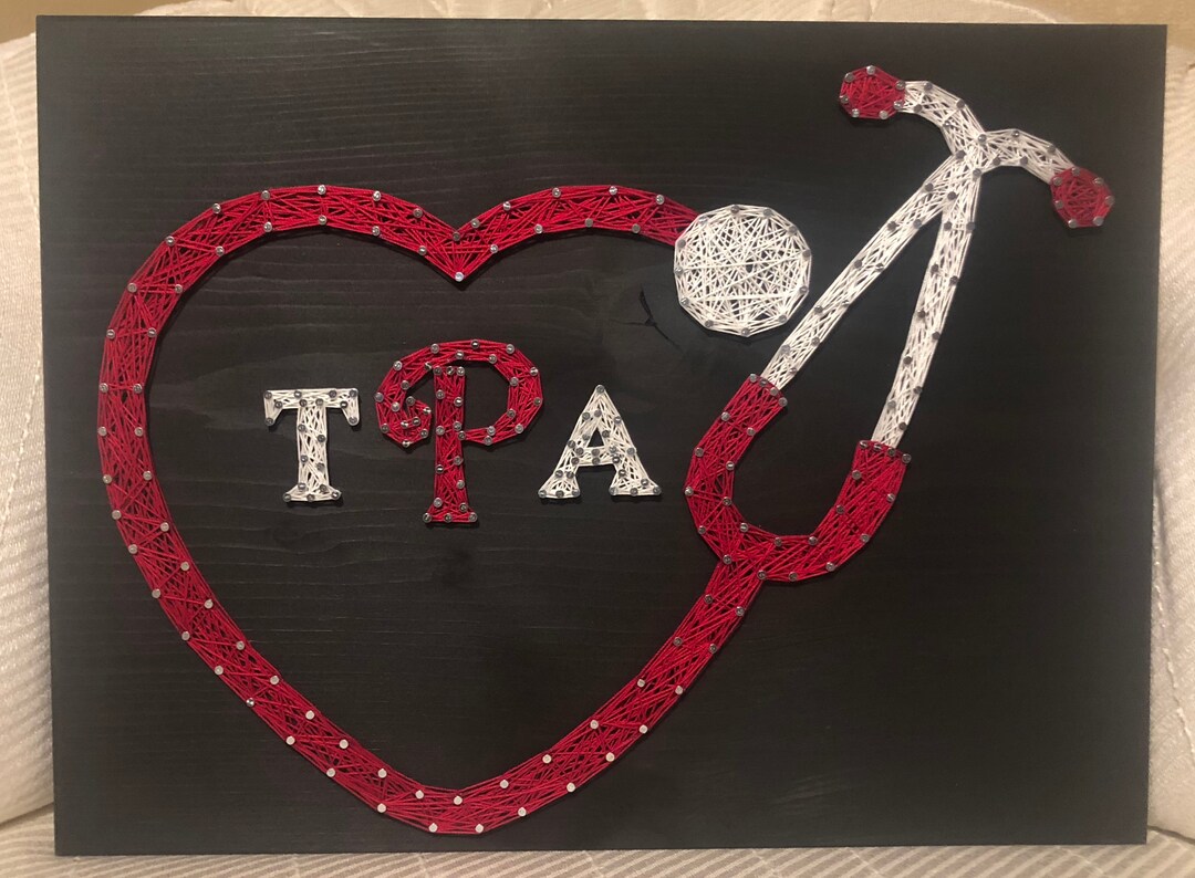 Doctor Nurse Stethoscope String Art, Midwife, Baby Gift, Nursing School ...