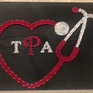 MADE TO ORDER Doctor Nurse Stethoscope String Art Midwife - Etsy