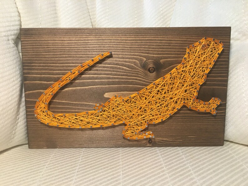 Made to Order Bearded Dragon String Art Lizard Art - Etsy