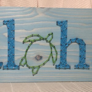 MADE TO ORDER Aloha String Art, Turtle Wall Art, Tortoise Decor ...