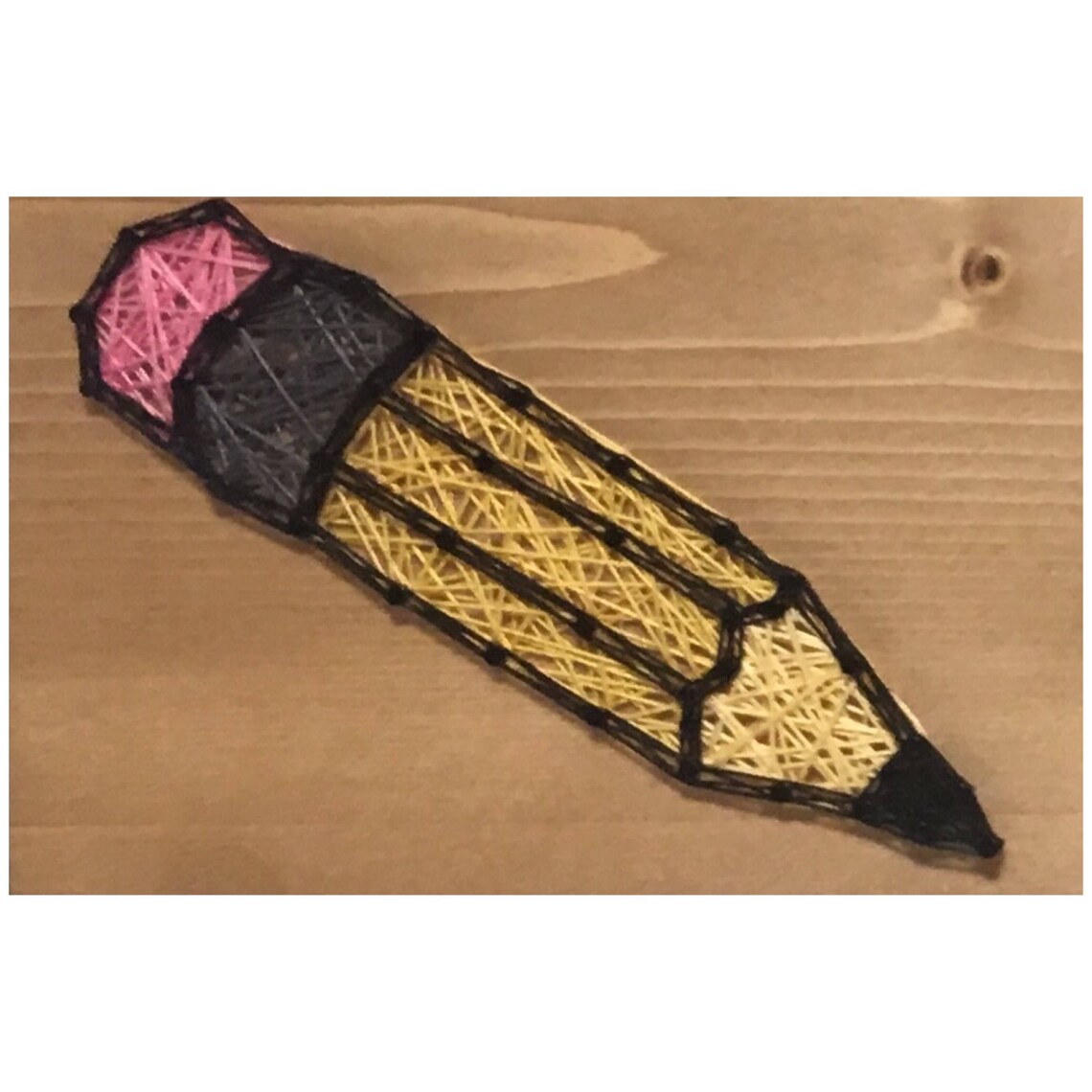 Made to Order Pencil String Art Teacher Appreciation Gift | Etsy