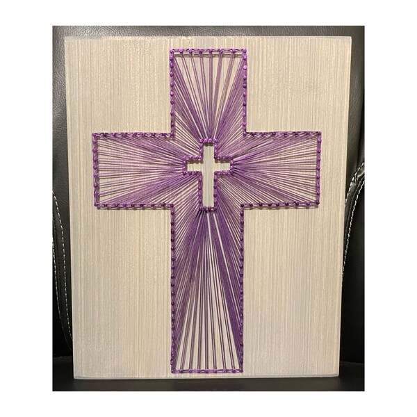 Cross String Art - Etsy