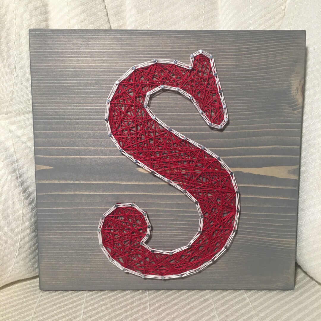 Made to Order Letter/initial String Art, Name Wall Decor, Nursery Art, Baby Name, Gift for Her ...