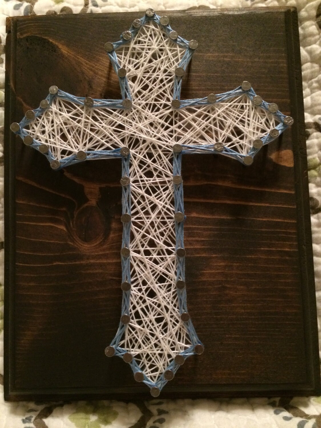 Made to Order Small Cross String Art Religious Prayer Wall - Etsy