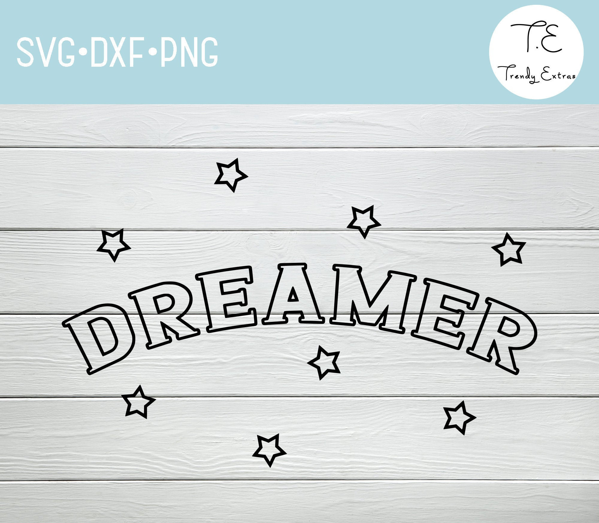 Dreamer SVG Svg Cutting File Cricut Cutting File Dreamer | Etsy