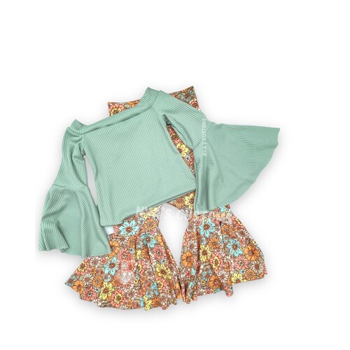 Two Groovy Birthday Outfit WHITE Color Crop Top for Girl - Etsy