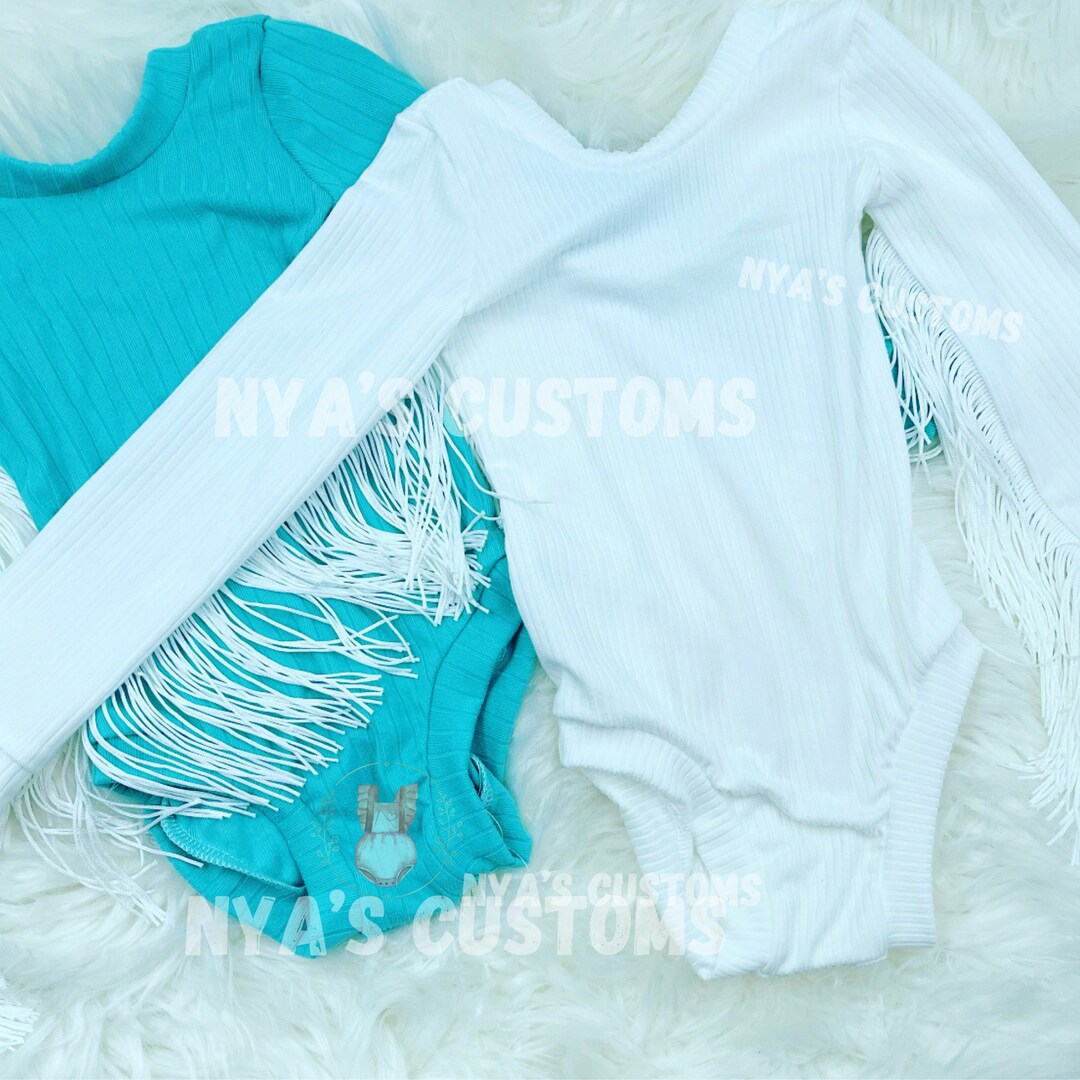 Cow Girl Birthday Outfit, Rodeo Fringe Bodysuit for Girl, Pagent ...